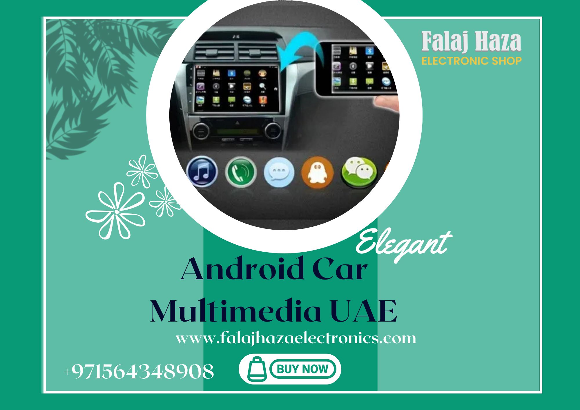 Best Android Car Multimedia UAE | Smart Car Screen